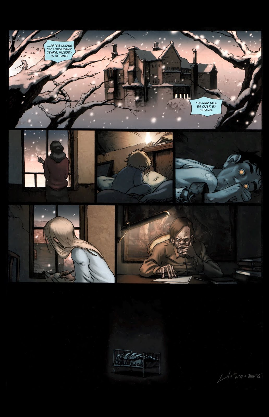 Gord's Comic/Graphic Novel Blog: Whispers In The Walls #2 by David ...
