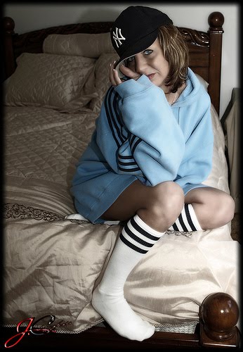 The White Socks Collection Project: girls from flickr in white socks