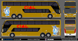 omnibus peruanos de francisco emiliano: CIAL PANORAMICO DD BUSSCAR