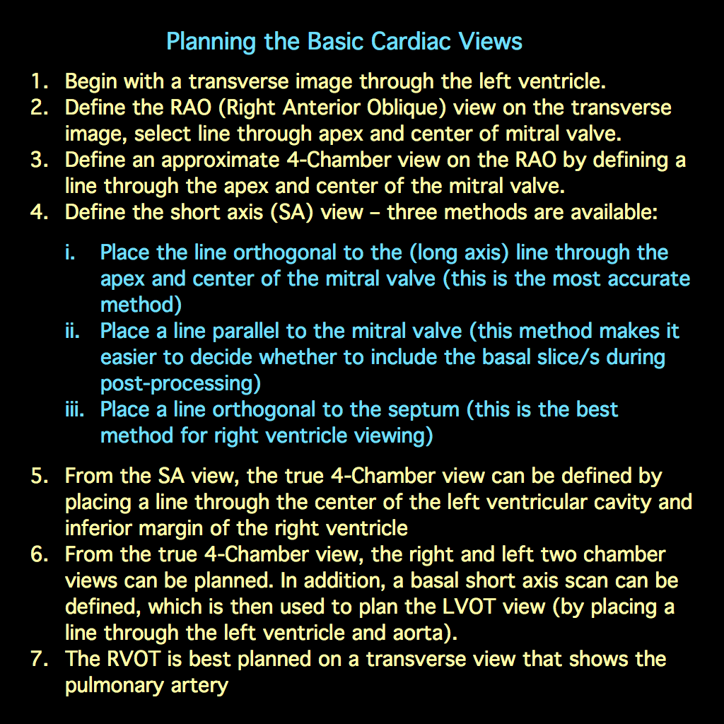 MRI BLOG: Cardiac MRI - Quick Guide to Imaging planes