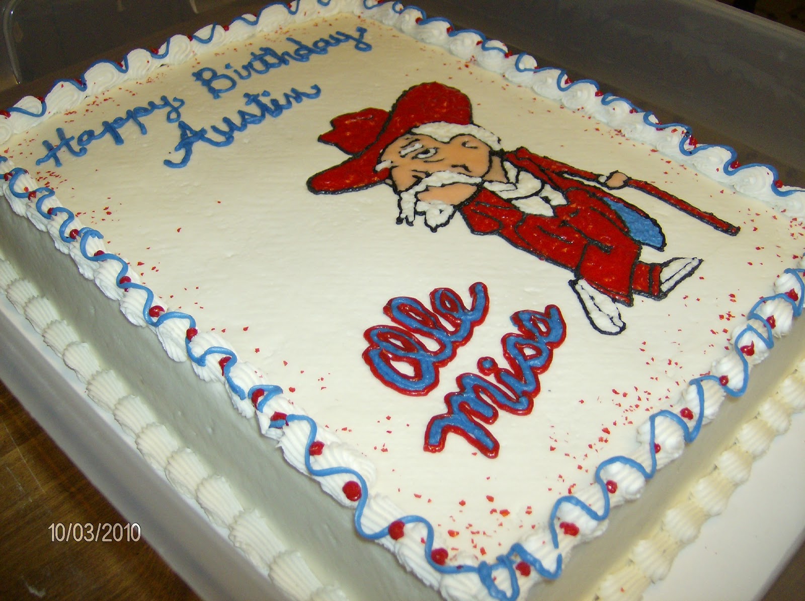 Simply Southern: Ole Miss cake and a sneak peek