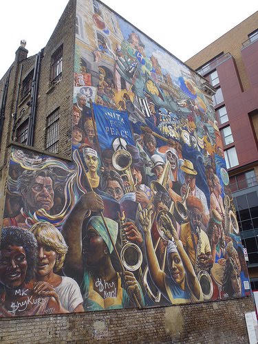 Tired of London, Tired of Life: Examine the Dalston Peace Mural