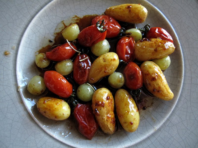 melopapilles: Poelée de petits légumes confits à la vanille