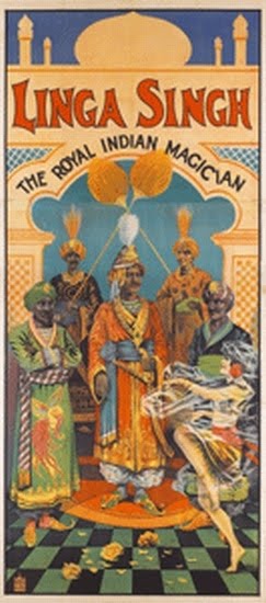 Art Deco: Mysterious Hindu Linga Sing, 1935
