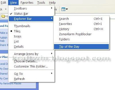 COMPUTER ZONE: Font Segoe UI in Windows XP