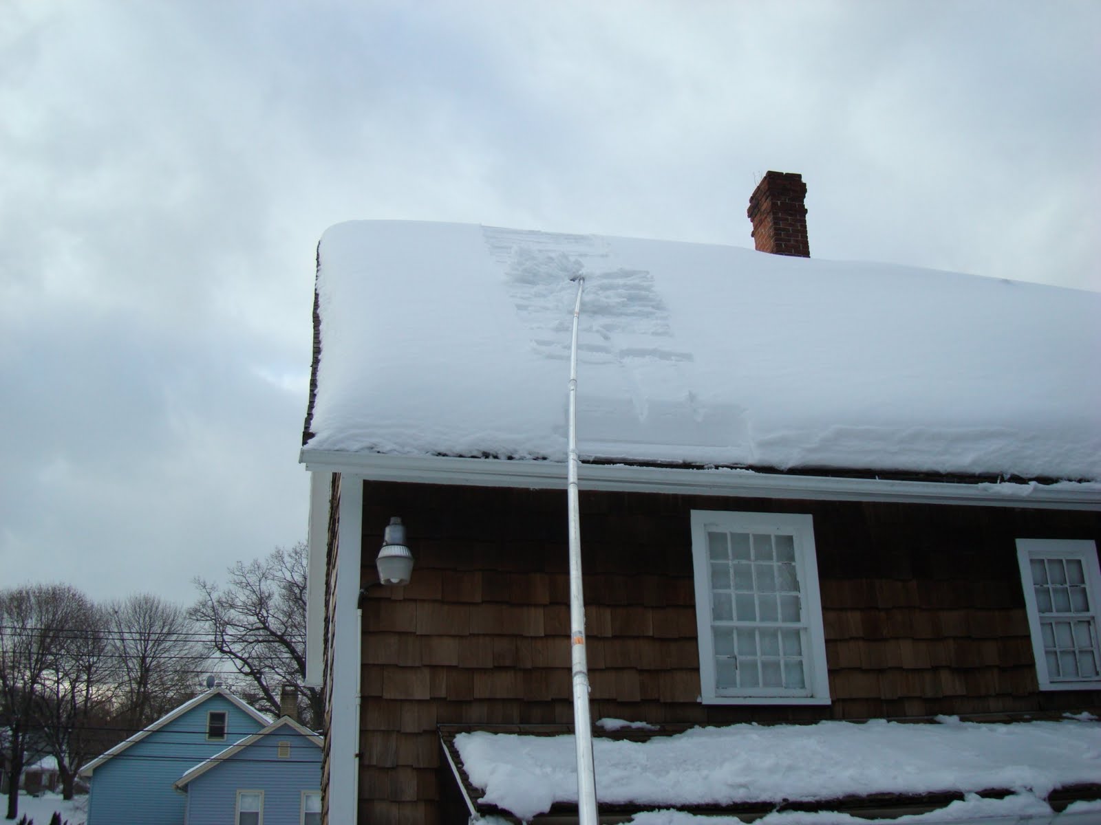 Hawkins House: Snow Screed...Or, How To Float A Big Fluffy Slab