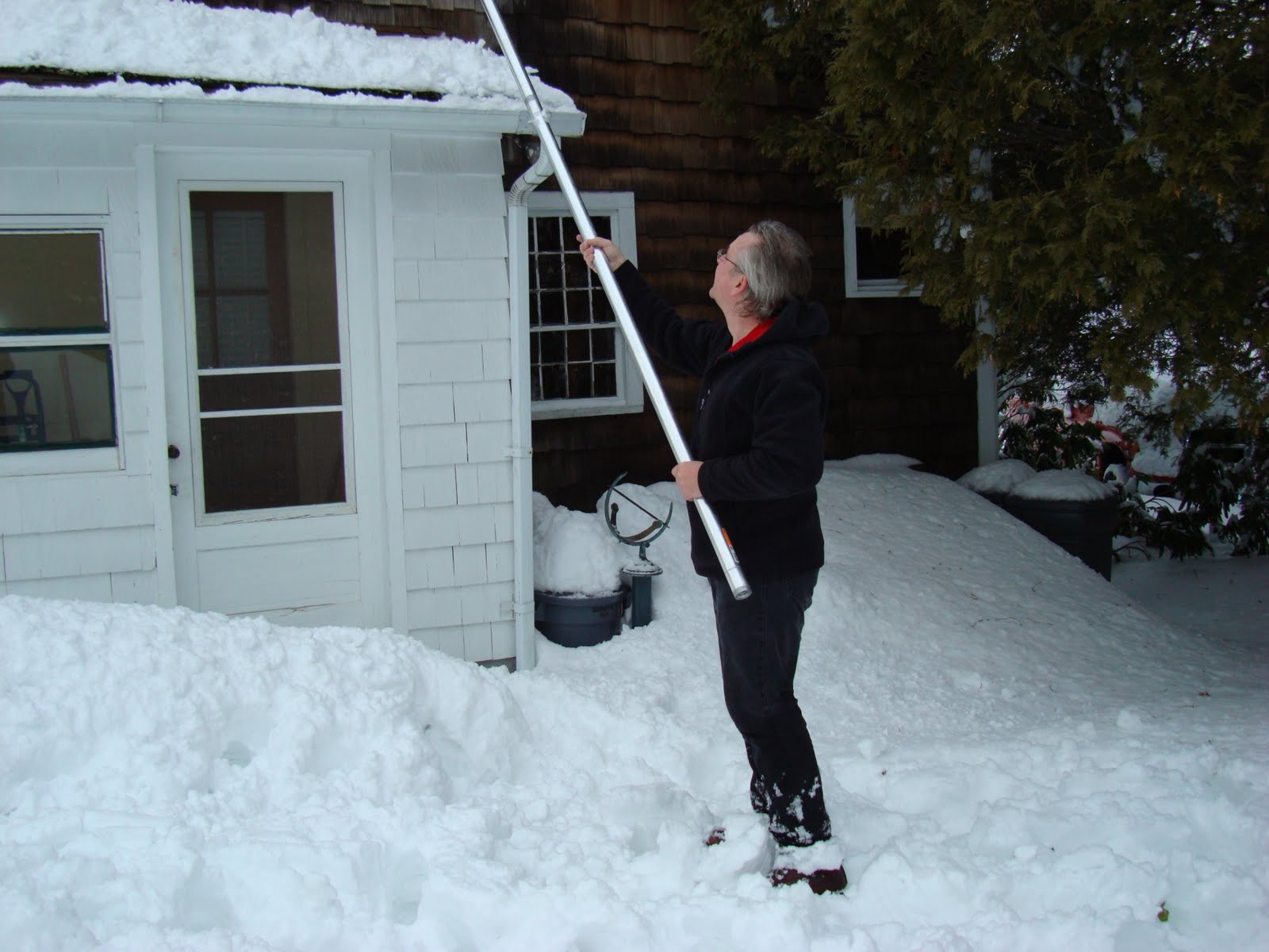 Hawkins House: Snow Screed...Or, How To Float A Big Fluffy Slab