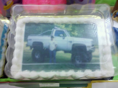 Great State of Alabama: Monster Truck 4x4 Birthday Cake