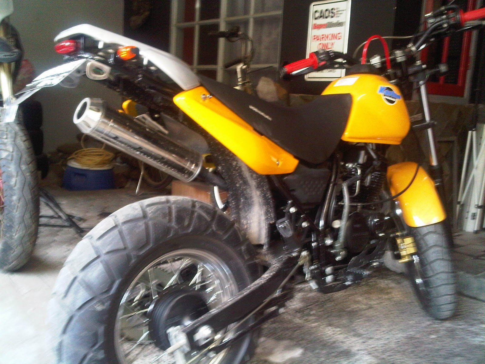 HYOSUNG RT 125 KARION: Workshop Karion RT 125