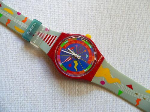 DizzyJockey: Vintage Musical Swatch Watches