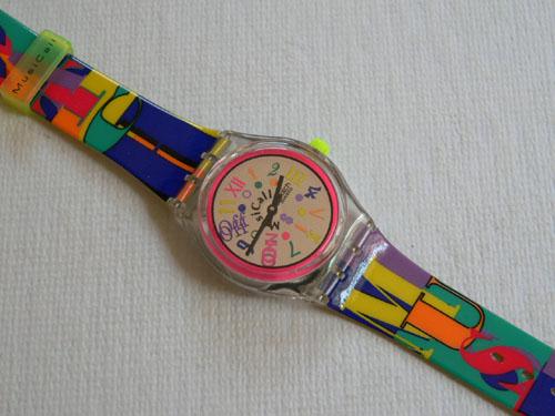 DizzyJockey: Vintage Musical Swatch Watches