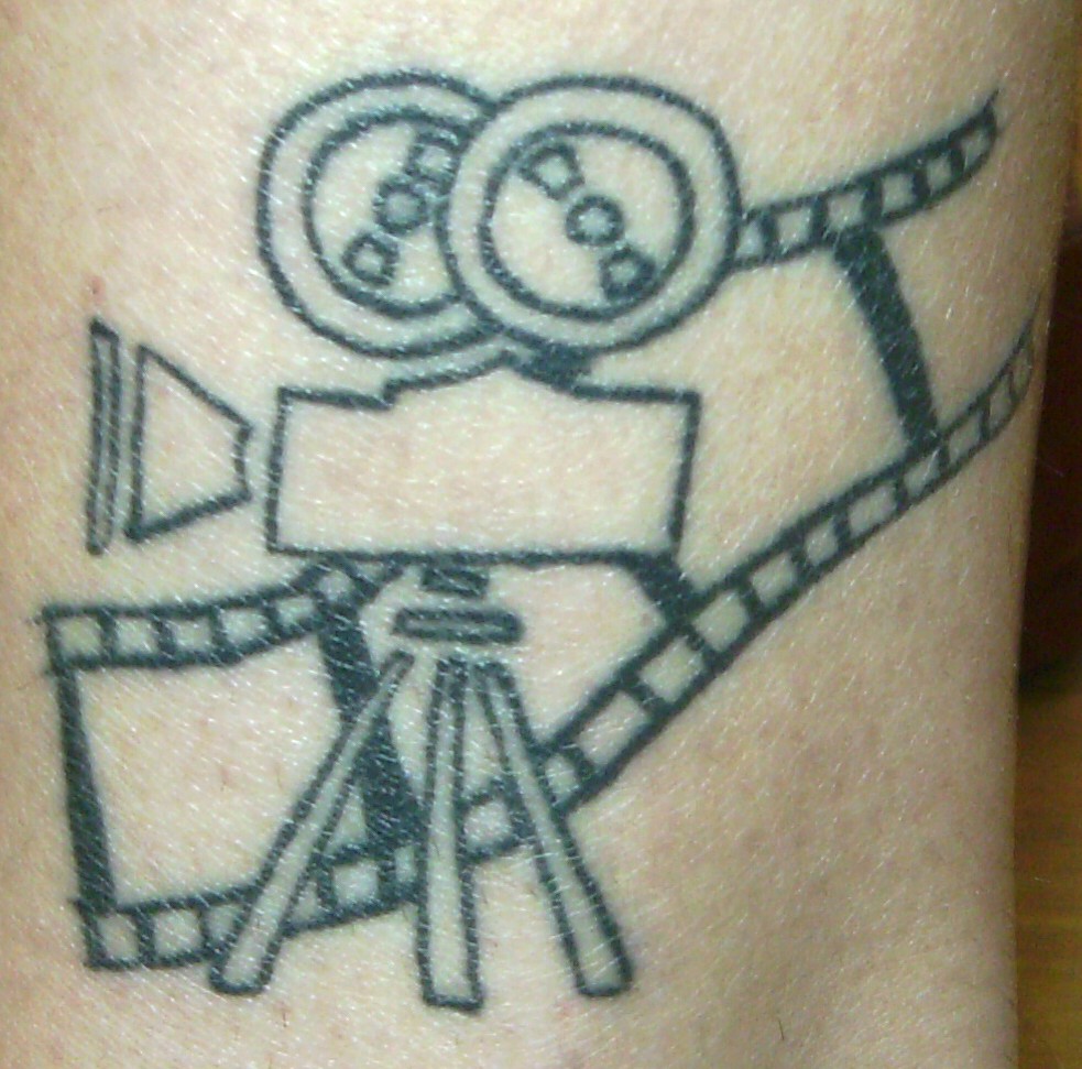 Tattoosday (A Tattoo Blog): Jeni's Cinematic Ankle