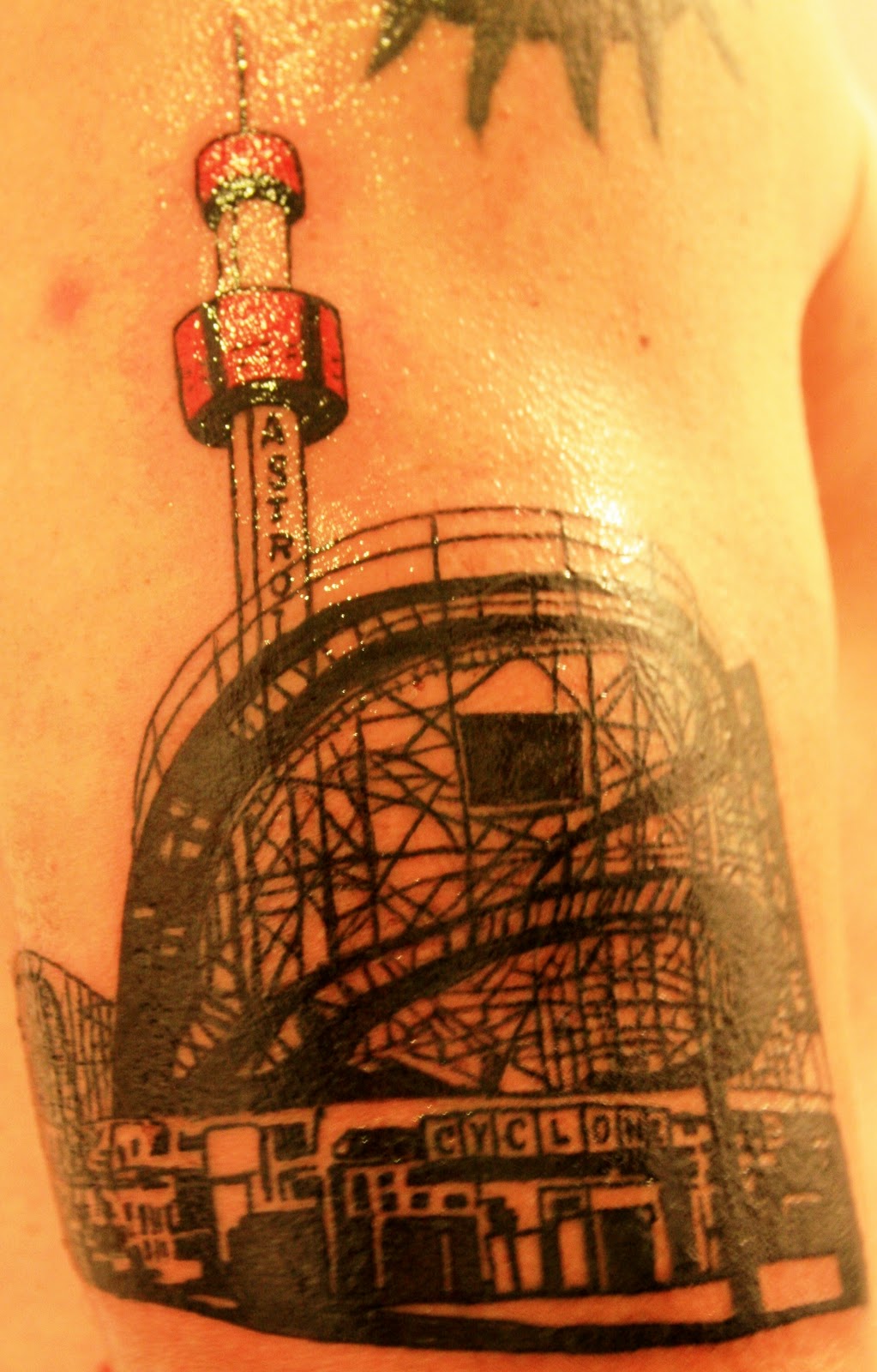 Tattoosday (A Tattoo Blog): Ride the Cyclone!