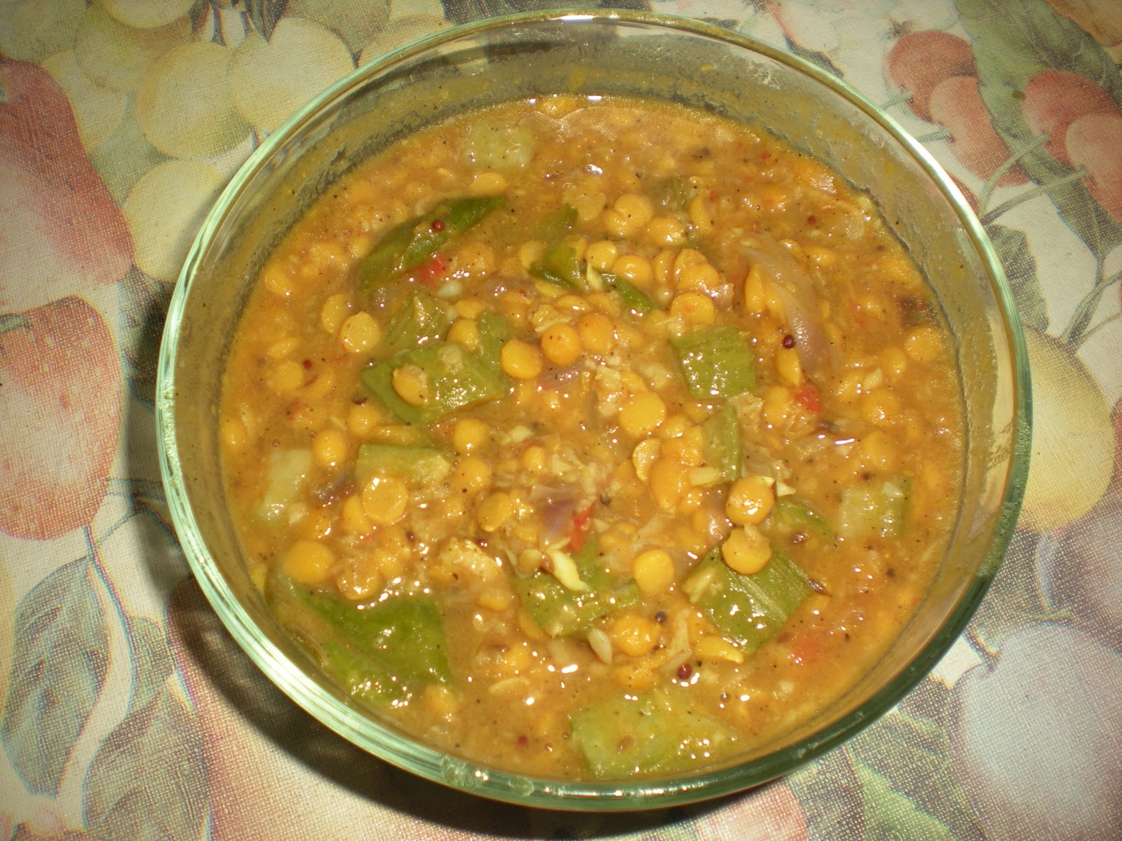 Ushamadhavans Kitchen: Ridgeguard/Beerakaya Kootu with Channa dhal