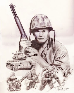 Marine God Puller: Chesty Puller Artwork