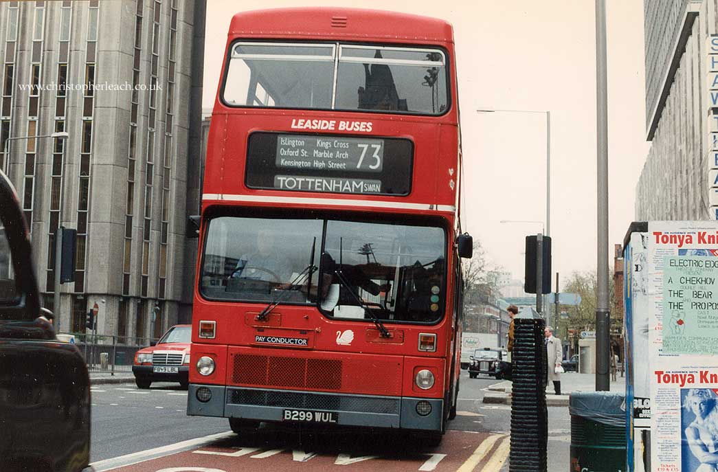 Busworld Photography: A conductor operated Metrobus on the 73