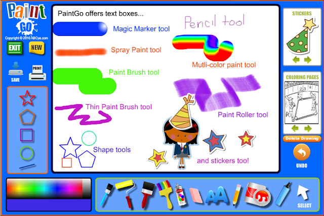 ABCya's PaintGo - A Great Alternative to MaxPaint! | Techie-Bytes