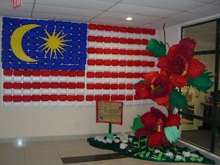 Technology in Art Education: Our Merdeka Day display