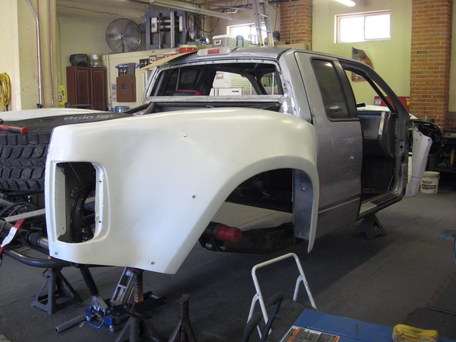 Strobel Motorsports Blog: Team 4-seat Prerunner Truck Taking Shape