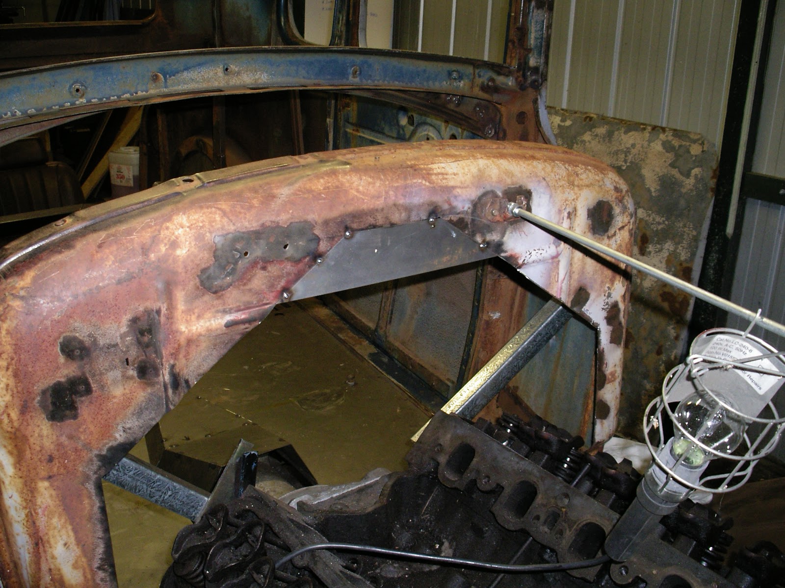 1930 Ford Model A Coupe build up: 2009-06-21