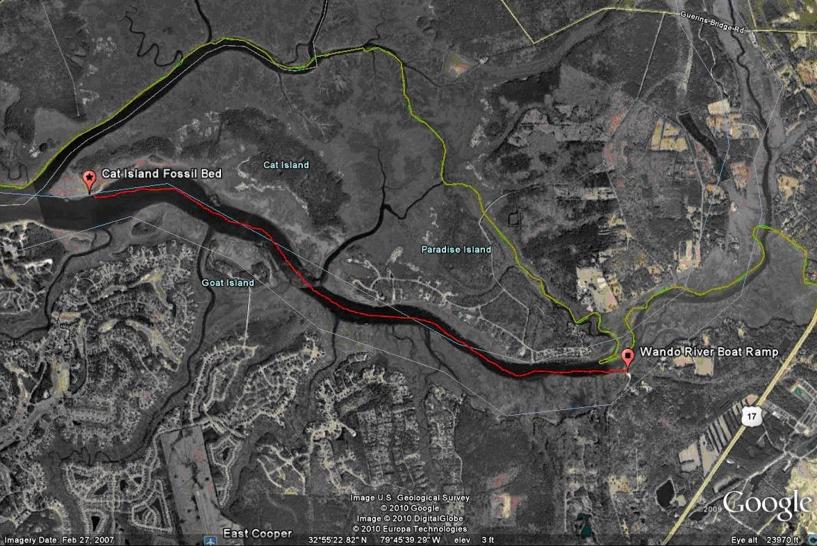 Lowcountry SC Kayaking: 05/15/10 - Cat Island Trip on Wando River