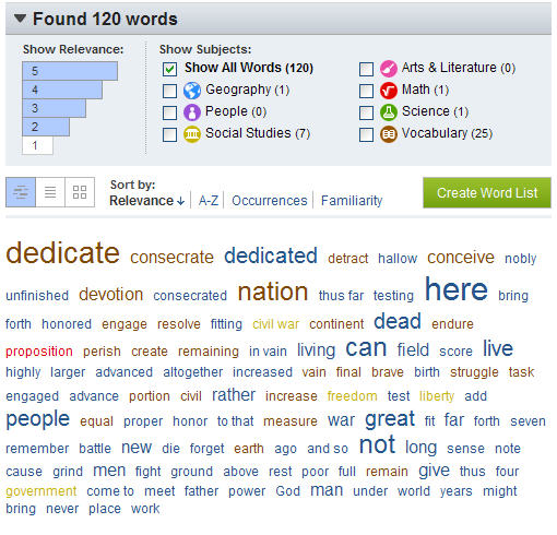 Tech Ideas for Teachers: Thinkmap Visual Thesaurus & VocabGrabber.