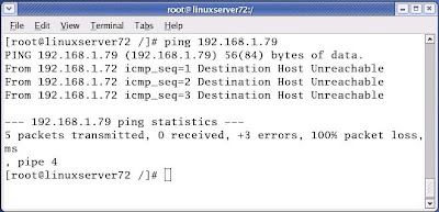 A Guide To RedHat Linux: Network diagnostics: Using Ping