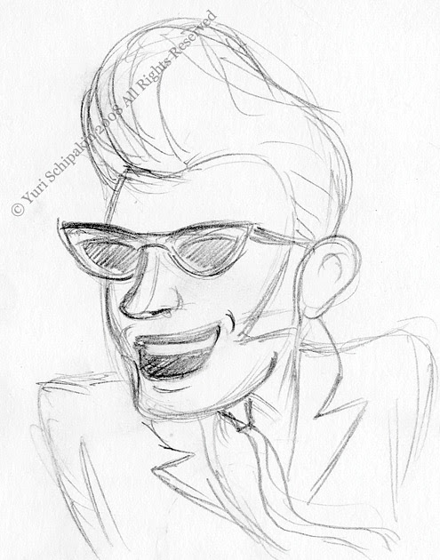 Yuri Schipakin Drawing Blog: Teddy Boy
