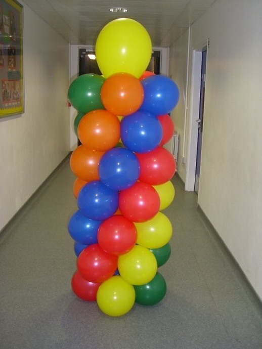 BALON DEKORASI: BALON STANDING / PILLARS BALLOON