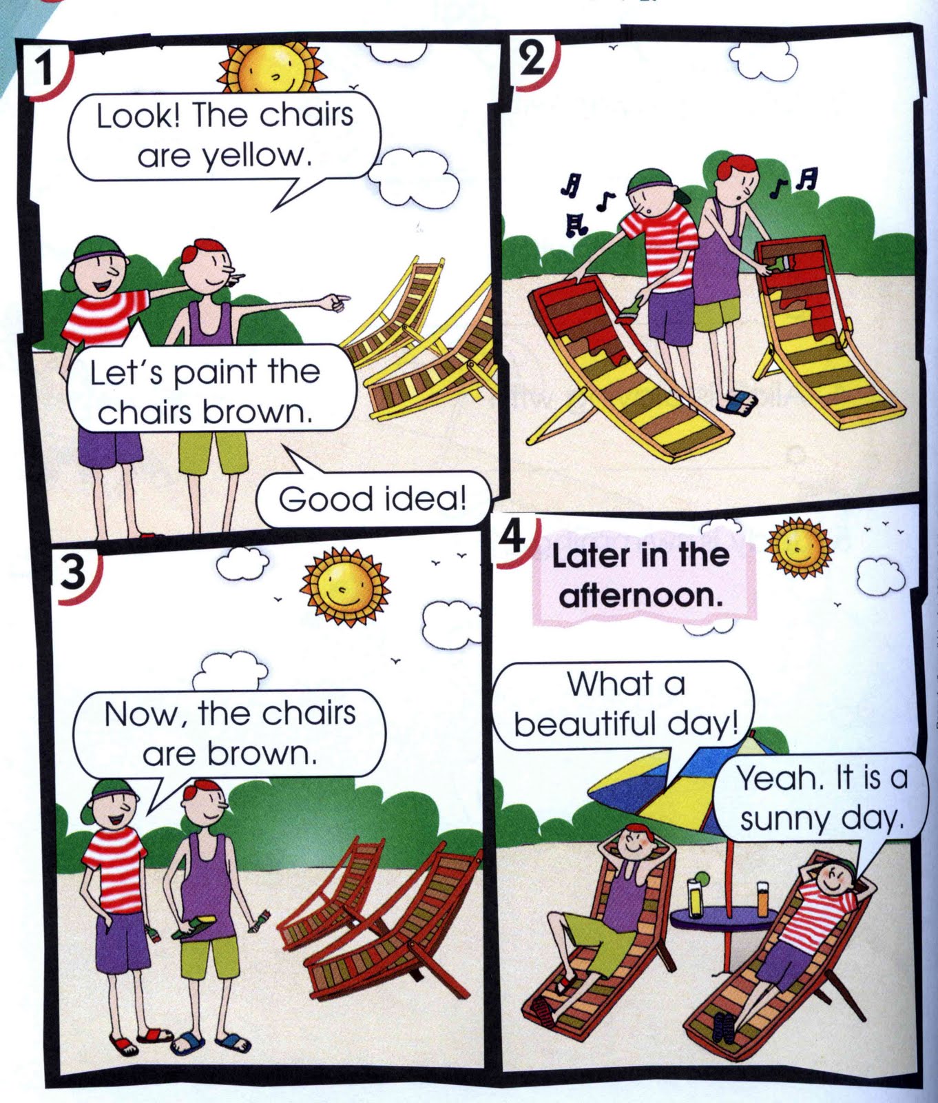 Inglês e arte: Comic Strips