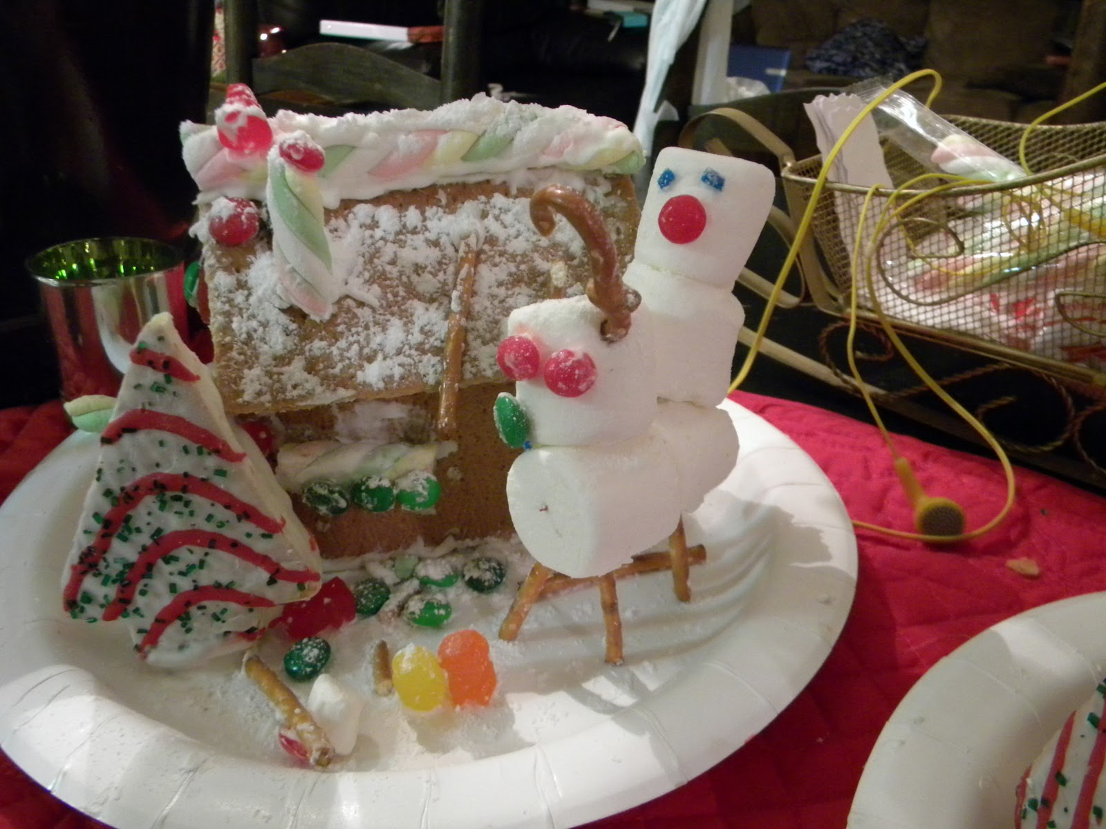 Are they ALL yours?: Graham Cracker Gingerbread Houses