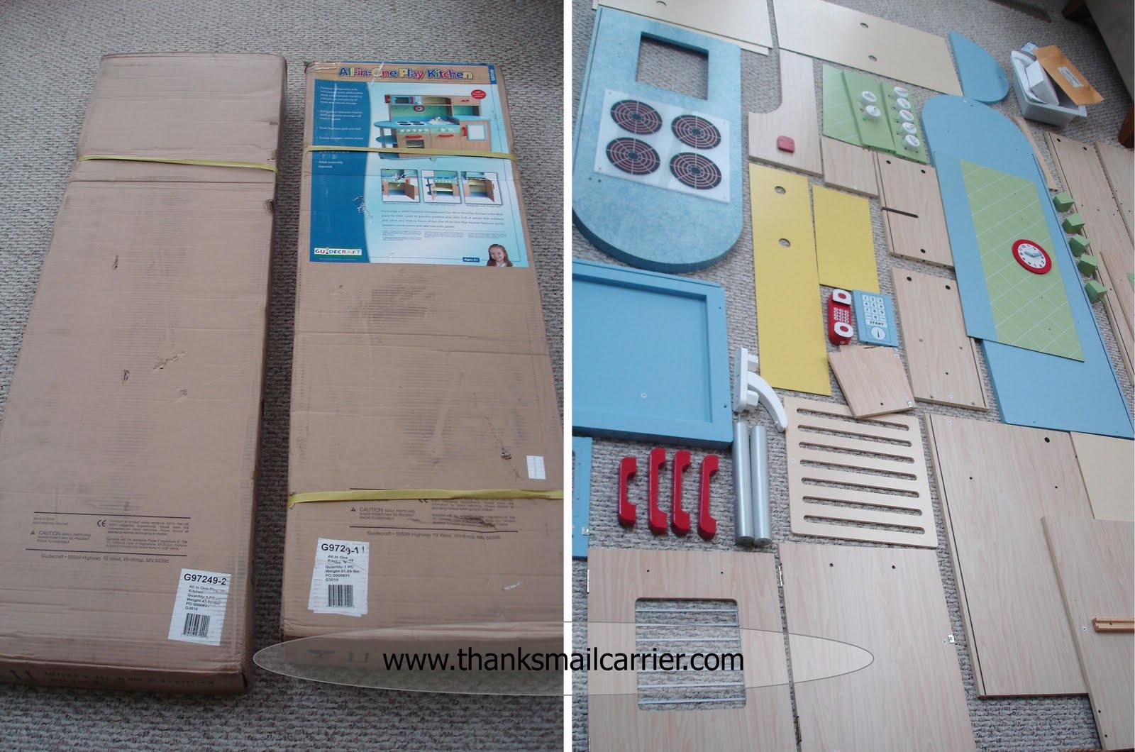 Thanks, Mail Carrier | Guidecraft All In One Play Kitchen {Review ...