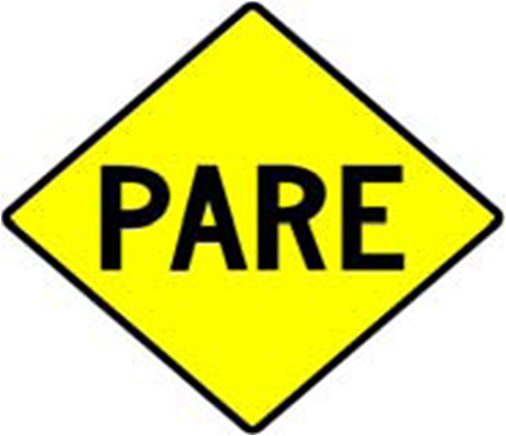 Señales de transito stop - Imagui