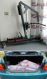 Mobility Products for Disabled People: Fully Portable Patient Hoist