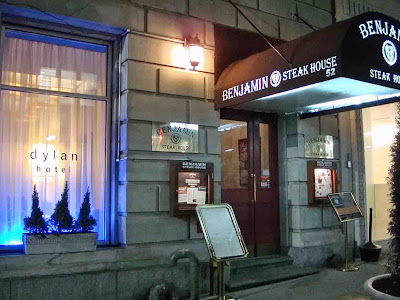 DINING NYC STYLE AT BENJAMIN'S STEAKHOUSE