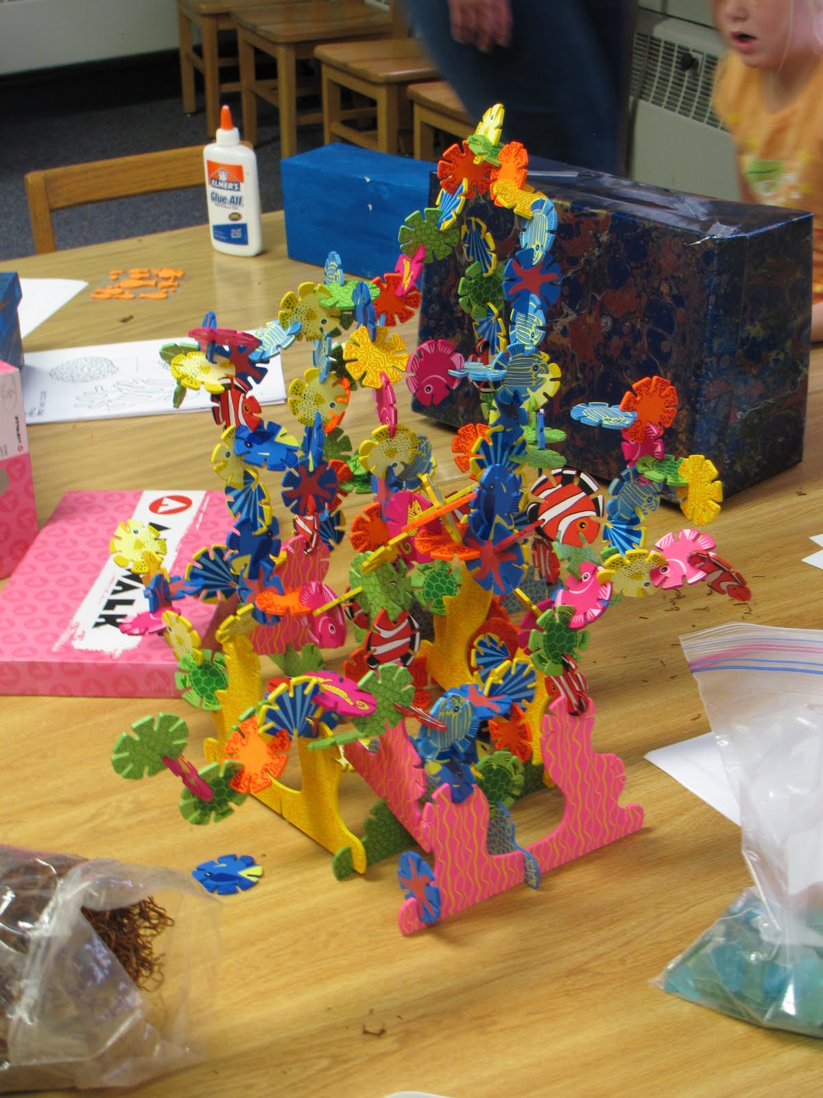 James Family Life: Coral Reef Dioramas