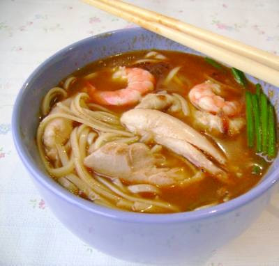 Har Meen ~ Prawn Noodles | The Waitakere Redneck's Kitchen