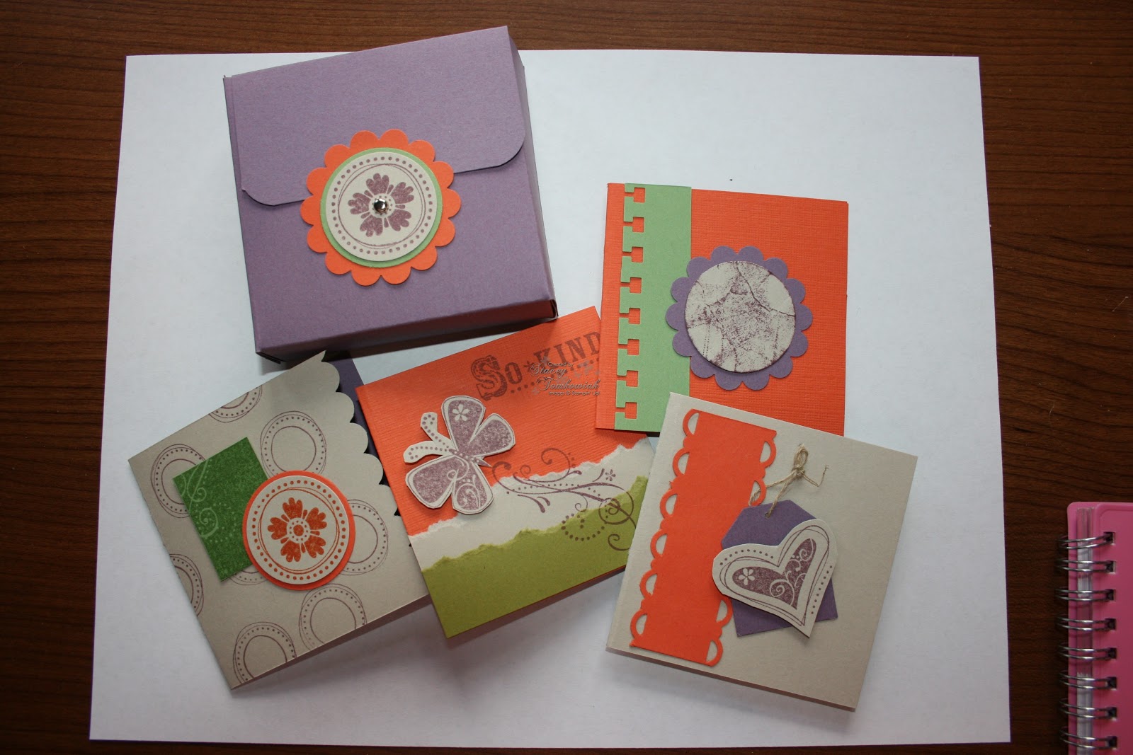 Butterfly Creations: 3x3 Cards & Box