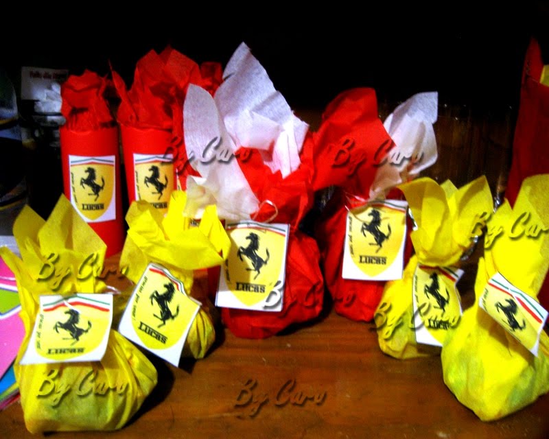 caropartys: Fiesta Temática - "FORMULA 1 FERRARI"