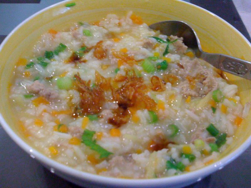 A Little of Everything: Mince Pork Porridge