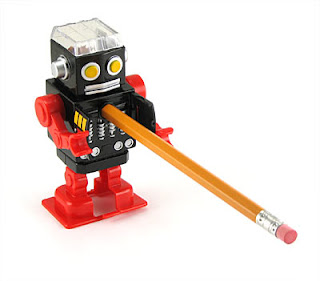 Office Gadgets: Walking Robot Pencil Sharpener