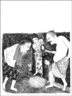 Sybil Wettasinghe Exhibition @ Theertha Red Dot: Kudahora - Drawings ...