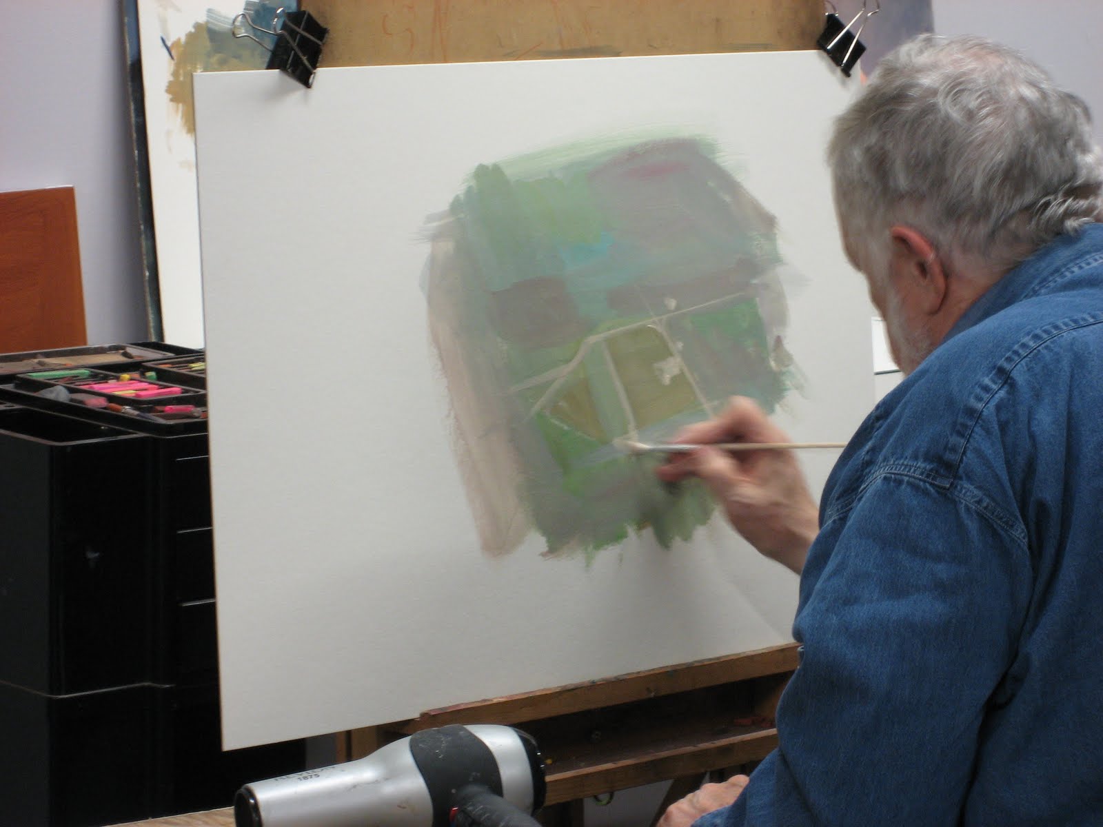3Kicks Art Studio: Gary Meyer 4 Days workshop updates
