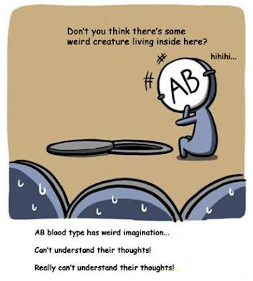 Write the Way: Funny Blood Type Personality (Part.6)