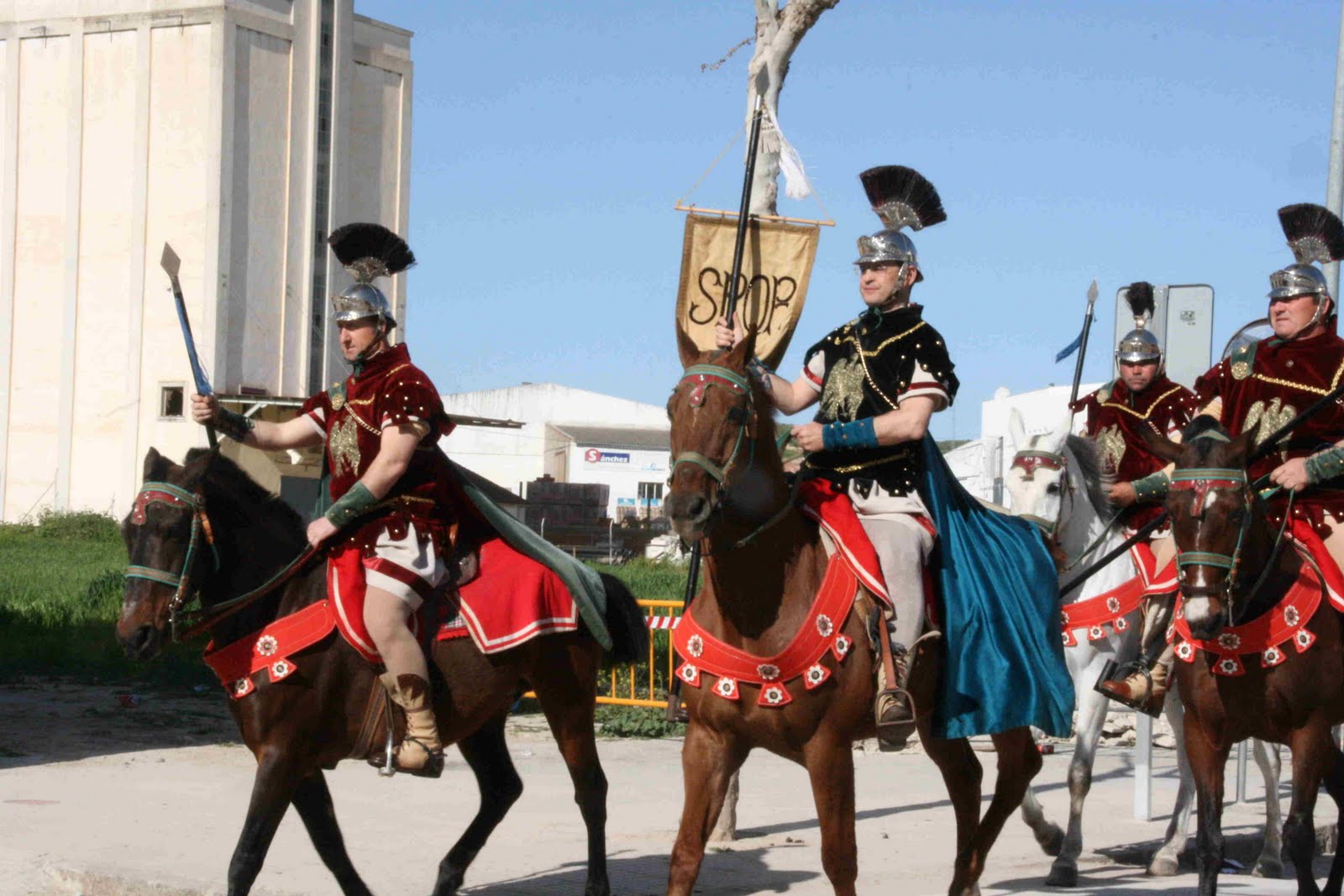 Romanos de Castro del Río: Romanos a Caballo