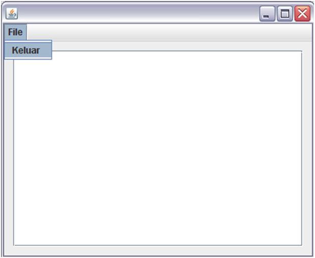 Gudang Tutorial: Menu Bar Dengan Java Netbeans