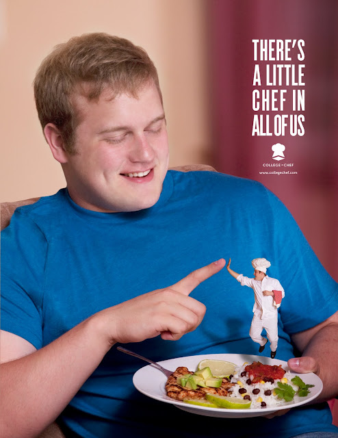 Staci Design: College Chef :: Ad Series