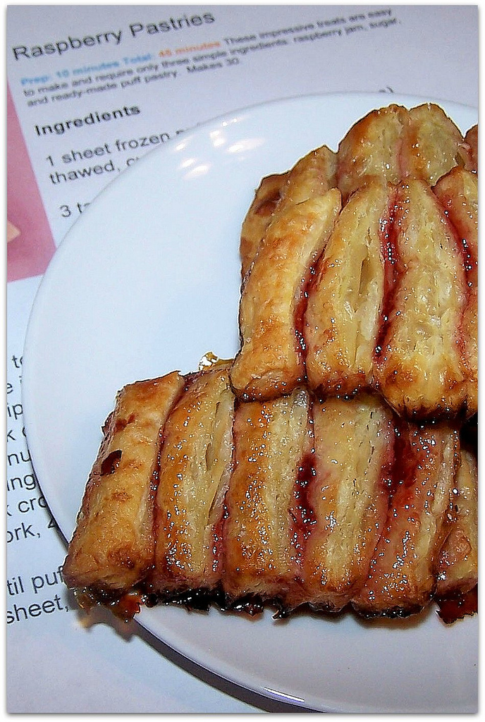 Olla-Podrida: Raspberry Pastries