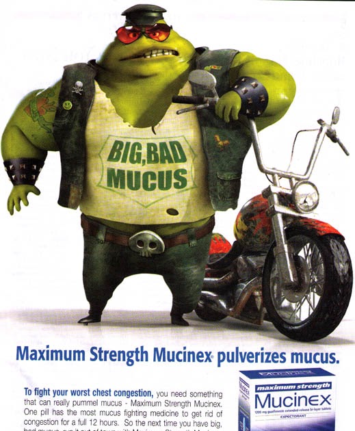 Pharma Marketing Blog: Mr. Mucus Turns Bigger and Badder