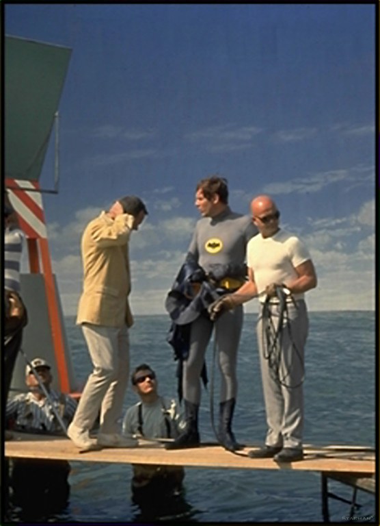 = 1966 Batman Batboat =: On The Set Of The "Batman" (1966) Feature Film